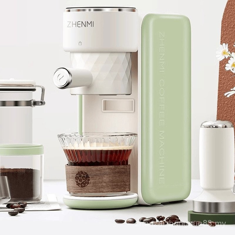 Italian Small Portable Coffee Machine Capsule Semi-Automatic Household ...