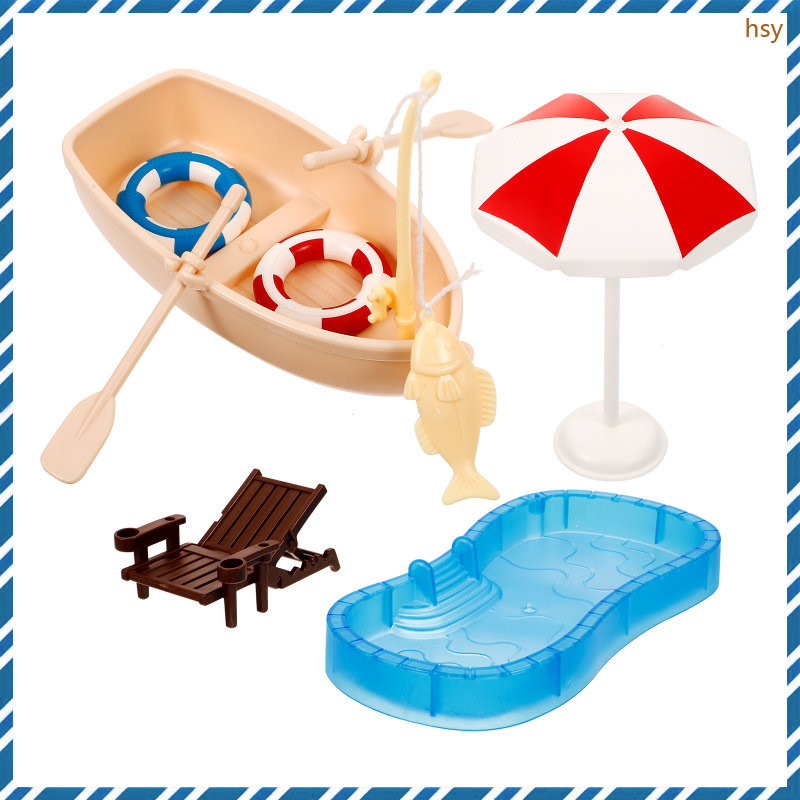 Pool Toy Set Kit Lures Mini Grabber Reacher Tool Beach Chair Swim ...