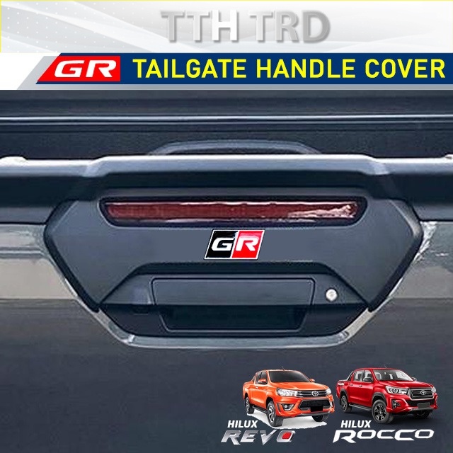 Toyota Hilux Revo Rocco Rogue 2015 - 2023 Tailgate Handle Cover Revo GR ...