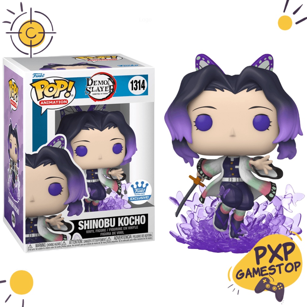 Funko Pop! Demon Slayer #1314 – Shinobu Kocho (Funko Exclusive) 100% ...