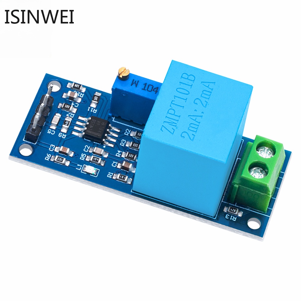 Active Single Phase Voltage Transformer Module AC Output Voltage Sensor ...