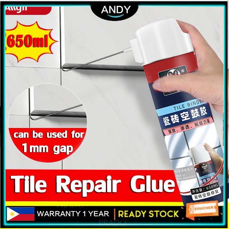 650ml Floor Tile Adhesive Repair Glue With needle design Waterproof ...