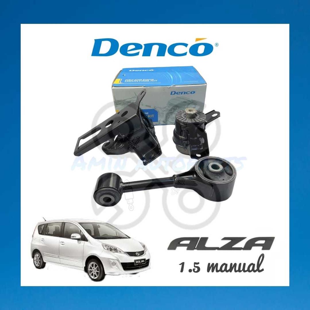 Denco Perodua Alza Engine Mounting Kit Set [Manual] Original Made In ...