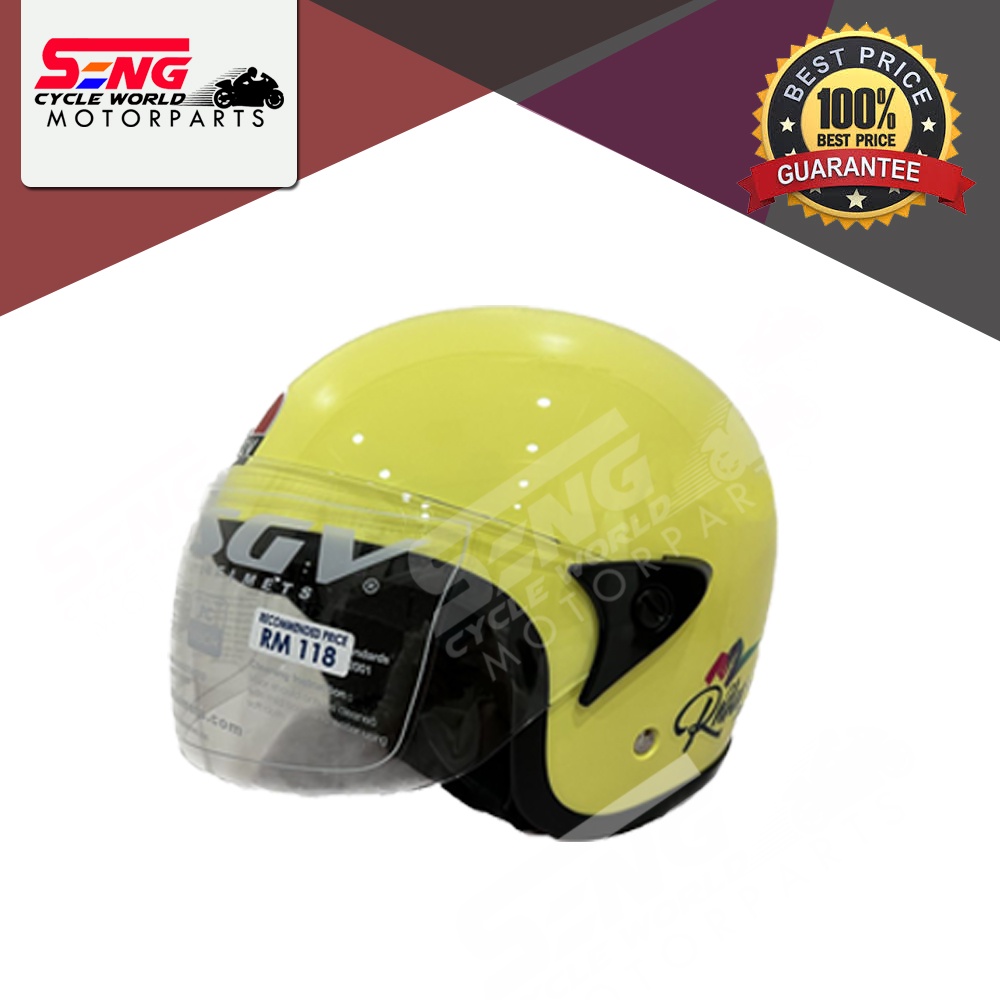 SGV RIDER 2 HELMET-ALL COLOURS | Shopee Malaysia