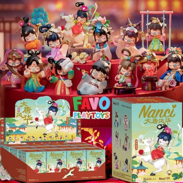 Rolife Nanci's Prosperous Tang Series Blind Box Nanci Figure | Shopee ...