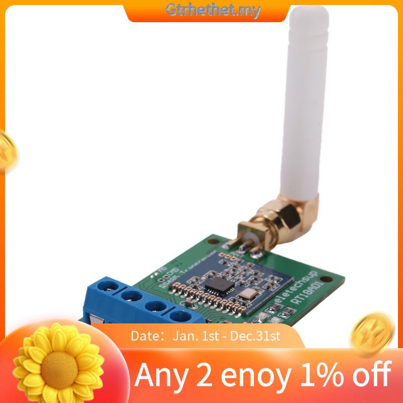 Multifunctional Wireless RS485 Bus RF Serial Port UART Transceiver Module DTU for PTZ Camera PLC ...