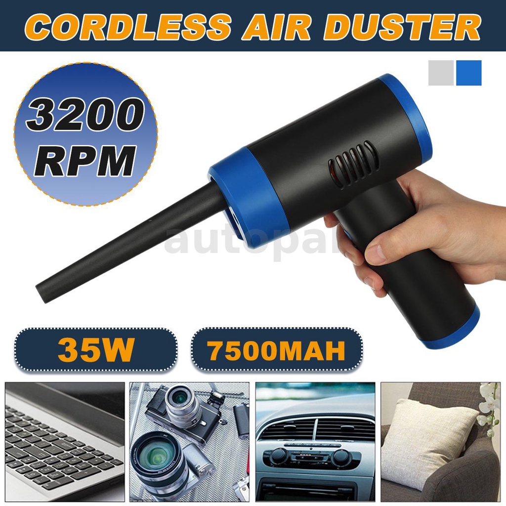 Dust blower 5V 7500mAh Portable Blower Home Use dust collection USB ...