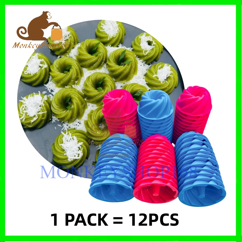 Acuan Kaswi 12PCS Plastic Jelly Mould Puding Mould Acuan Kaswi Viral ...