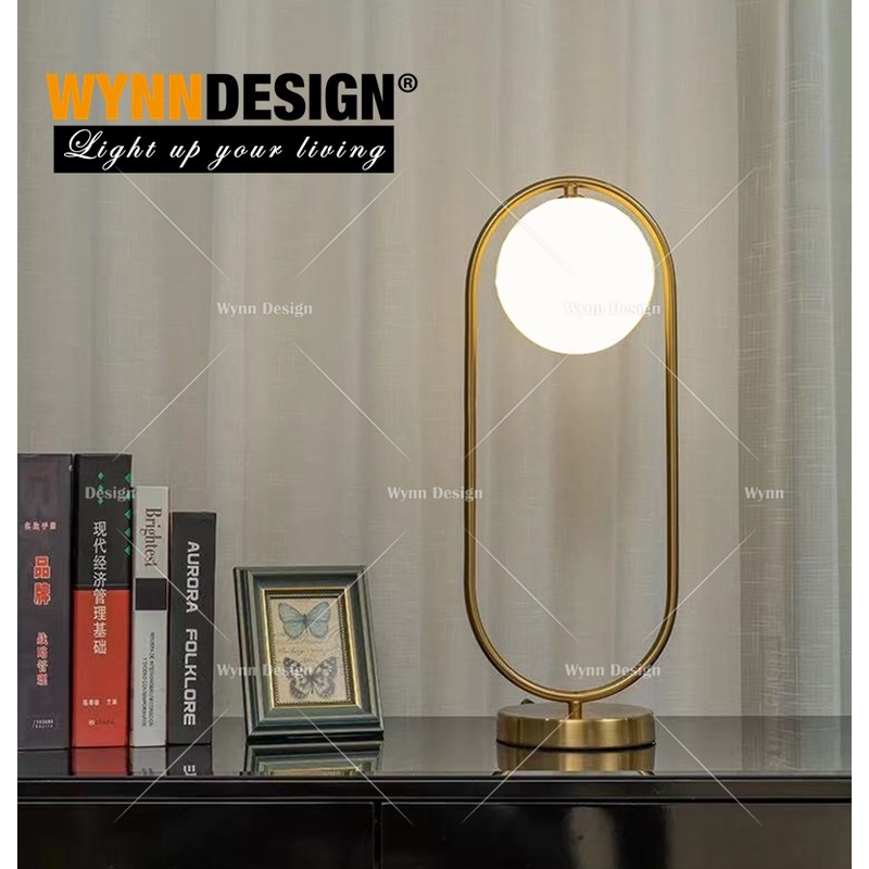 Wynn Design Copper Gold Table Lamp Modern Table Light Bedside Table ...