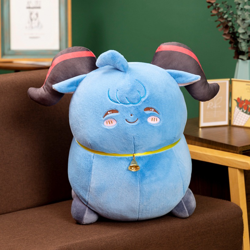 3 Sizes Stuffed Toy Animal Project Genshin Impact Coco Goat Doll Girl ...