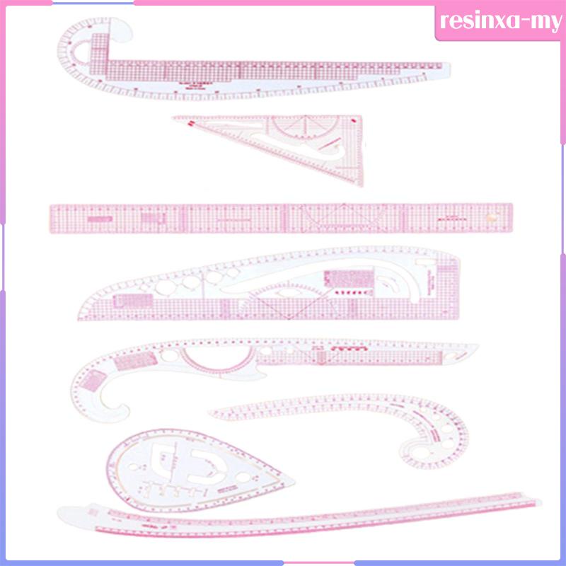 [ResinxaMY] French Curve Ruler Sewing Ruler Dressmaking Tailors Ruler ...