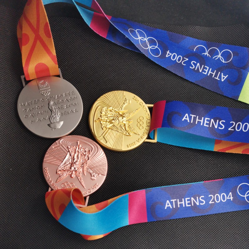 2004 Summer Olympics Athens Gold,Silver & Bronze Medal | Shopee Malaysia
