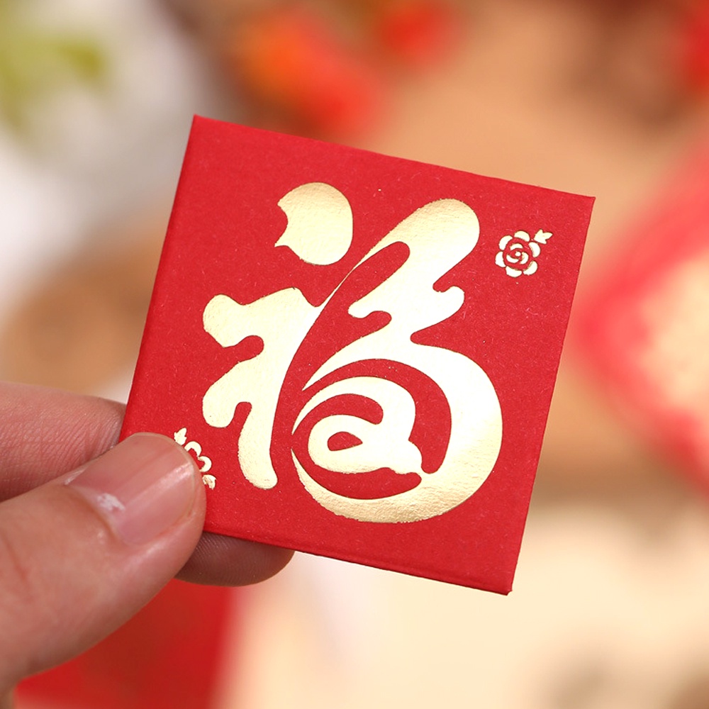 10PCS Ampao Envelope Mini Money Envelope Creative Coin Envelopes Red ...