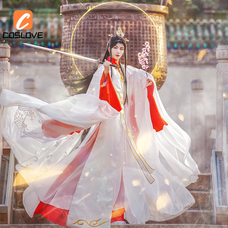 Tian Guan Ci Fu Xielian Cosplay Full Set Costume Hanfu Suit For Adult ...