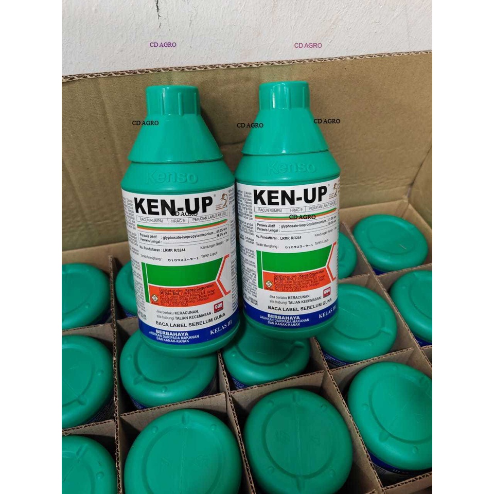 KEN UP 1L Herbicide Racun Rumput Rumpai Ladang 1L Kenup ( glyphosate 41 ...