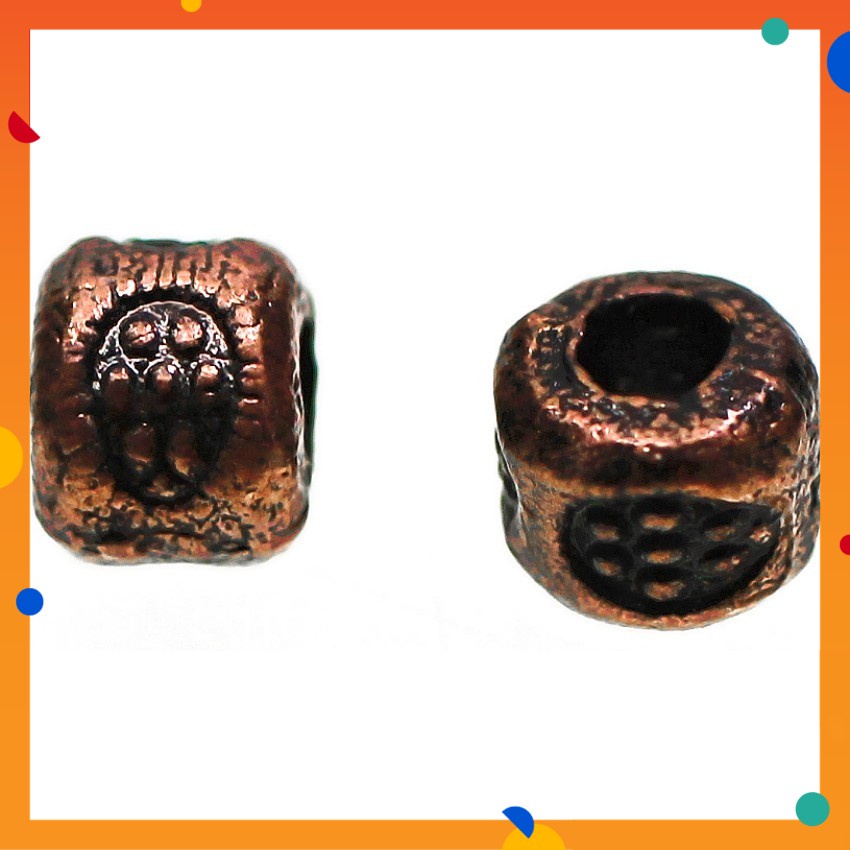 Beads,Spacer Bead,3x4mm, Antique Copper Plated,Zinc Alloy,Tube,Diy,L1 ...