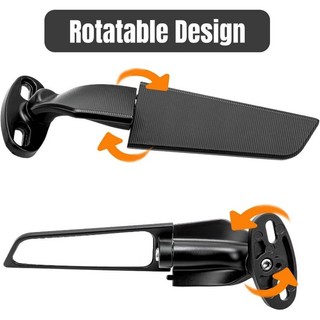 READY🚚Side Mirror Winglet Y15 Y16 Ex5 LC135 RS150 NVX R15 R25 Rsx Wave ...