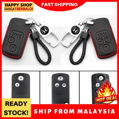 Honda Smart Key Genuine Leather Key Cover | Shopee Malaysia