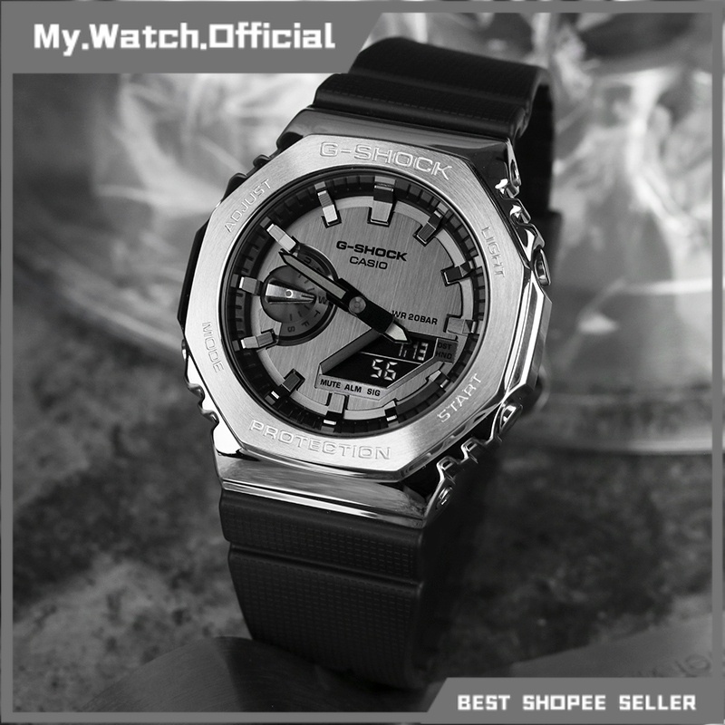 All Black Gshock Casio GM2100 watch models debut with black resin strap ...