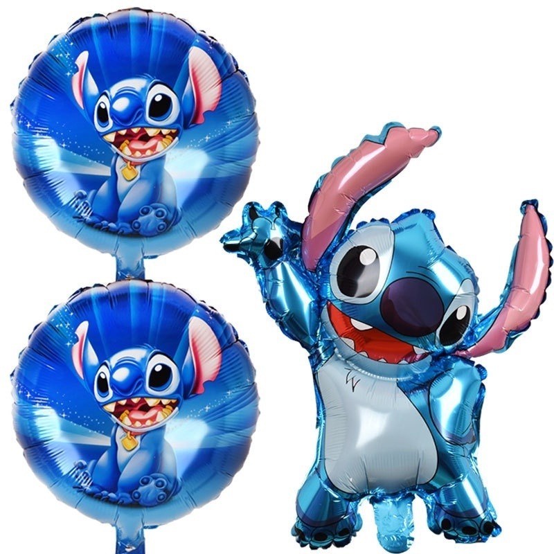 77*65CM Disney Stitch Balloon Cartoon Party Decor Birthday Decor ...