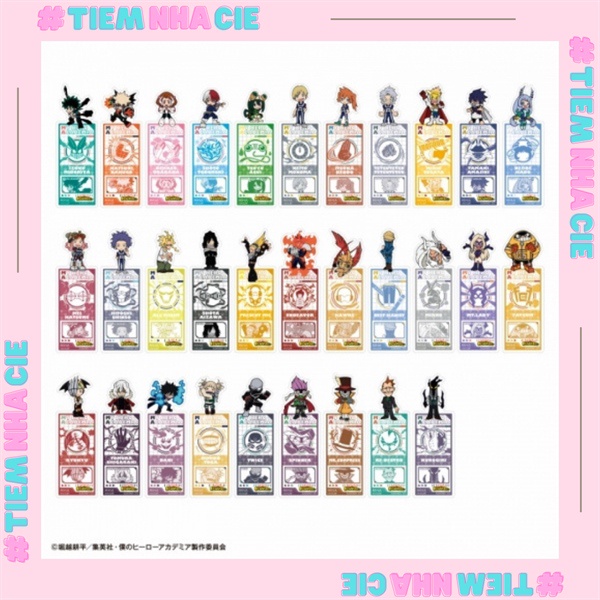 [TIEMNHACIE Hcm] Bookmark to mark dignity book MHA My Hero Academia ...