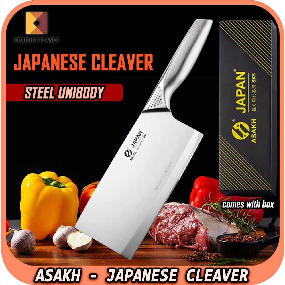 [𝐏𝐏] ASAKH Kitchen Knife - Japanese Cleaver, High-Carbon Stainless ...