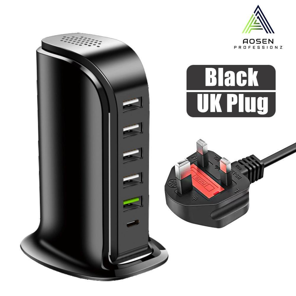 Multi functional socket power board 4.2A fast charging, 3 USB ...