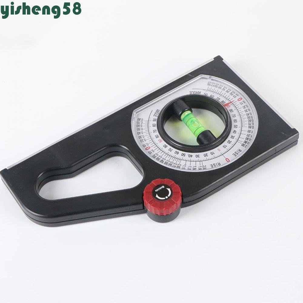 YISHENG Slope Scale Level, Gauge Angle Meter Slope Measuring Ruler ...