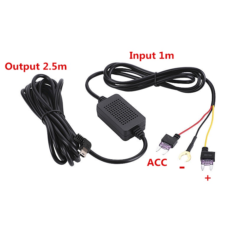 Buck Line 24 Hour Parking Monitoring Hardwire Kit Charging Cable ...