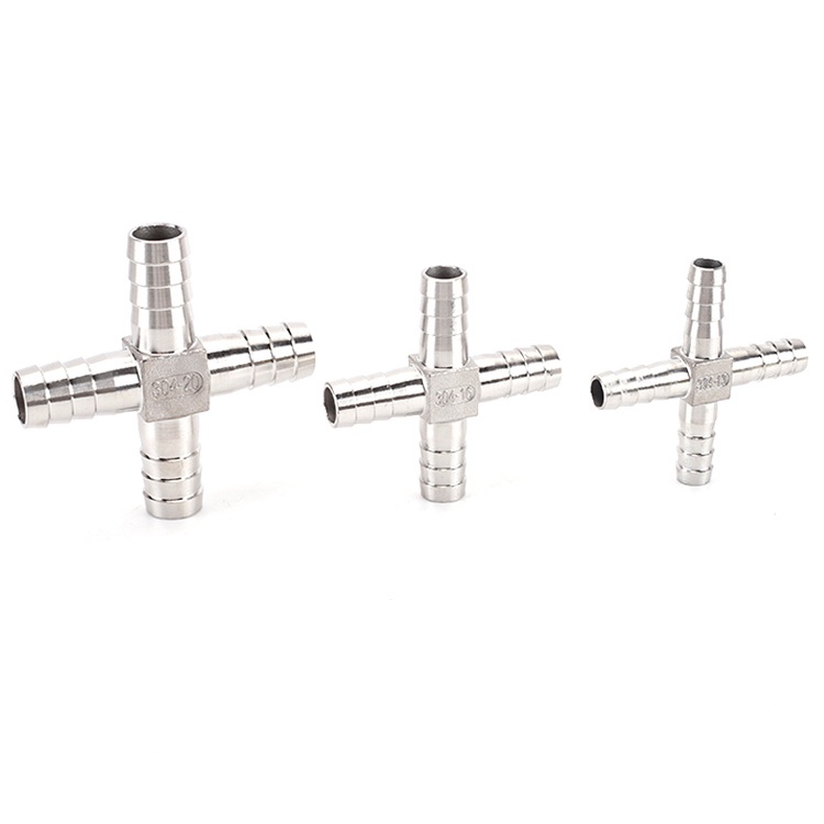 [KH] 304 Stainless Steel Pagoda Four-Way Joint Cross Four-Prong Green ...