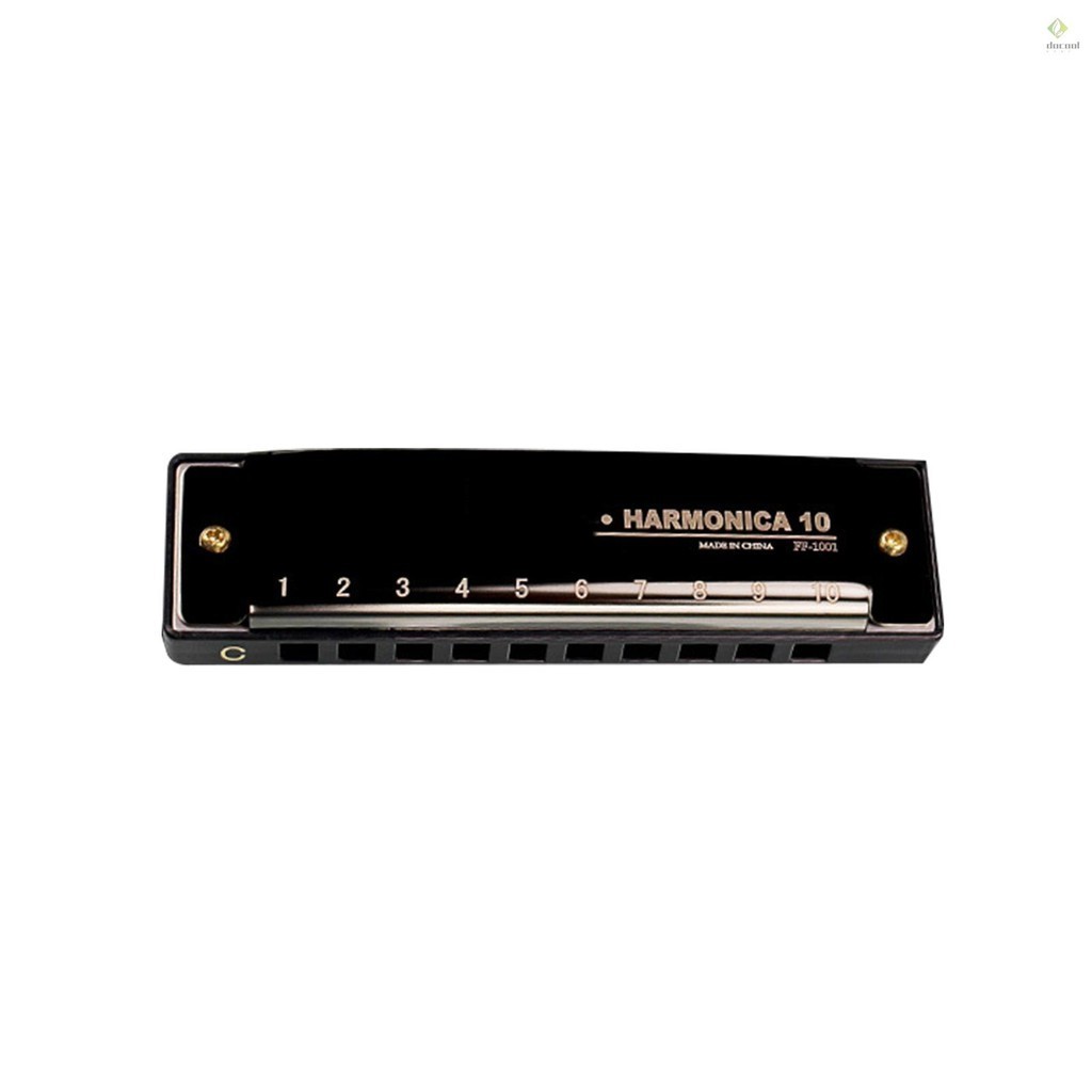 Harmonica Diatonic Blues Harmonica Key of C, 10 Holes 20 Tones Blues ...