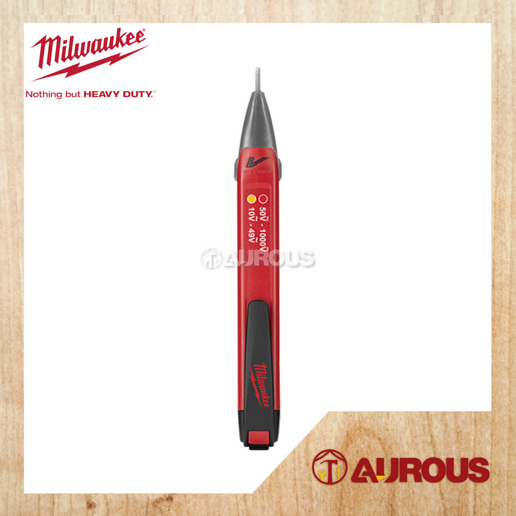 MILWAUKEE 10-1000V DUAL RANGE VOLTAGE DETECTOR TEST PEN (2203-20 ASIA ...