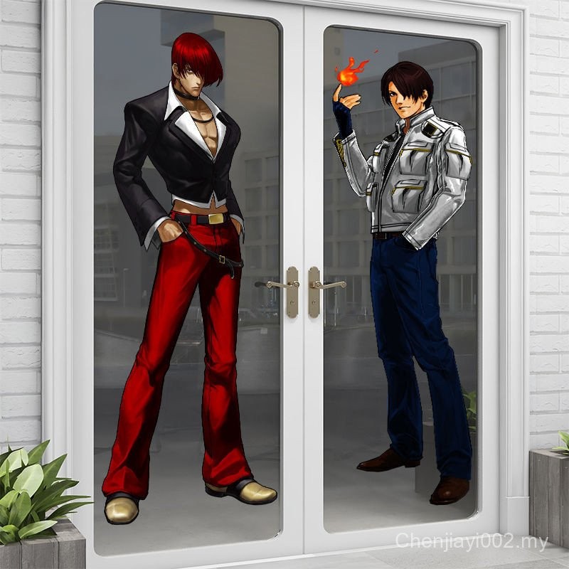 The King of Fighters Posters Classic Game Wall Stickers Self-Adhesive ...