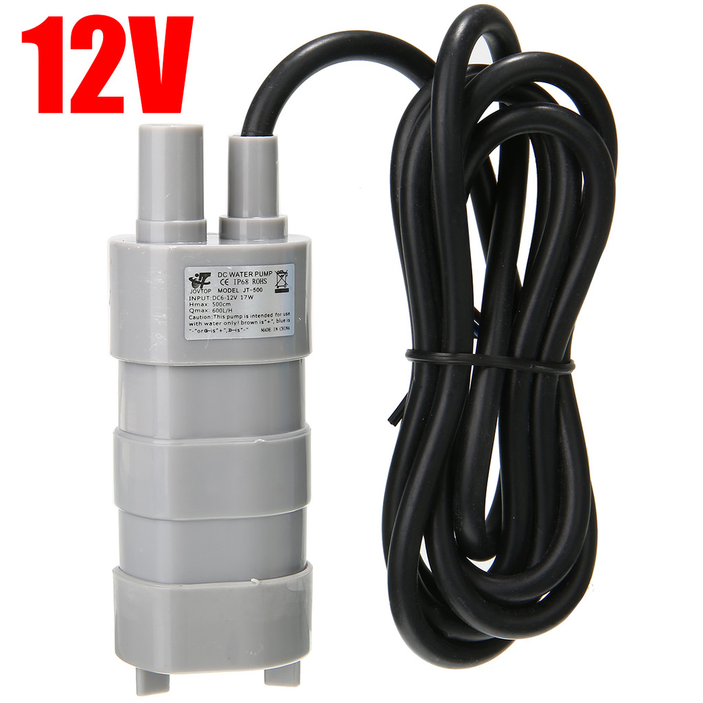 New 12V High Flow Pump Submersible Pump For Camper Caravan Motorhome ...