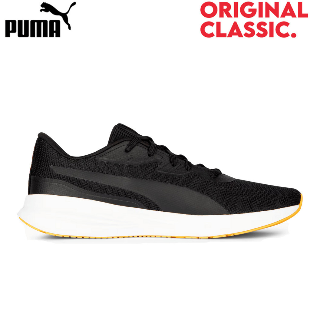 Puma Night Runner V3 - Black/Sunset Glow | Shopee Malaysia