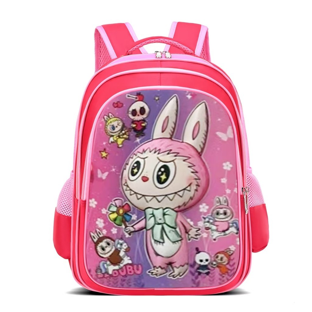 New labubu 16-inch student cartoon backpack labubu style | Shopee Malaysia