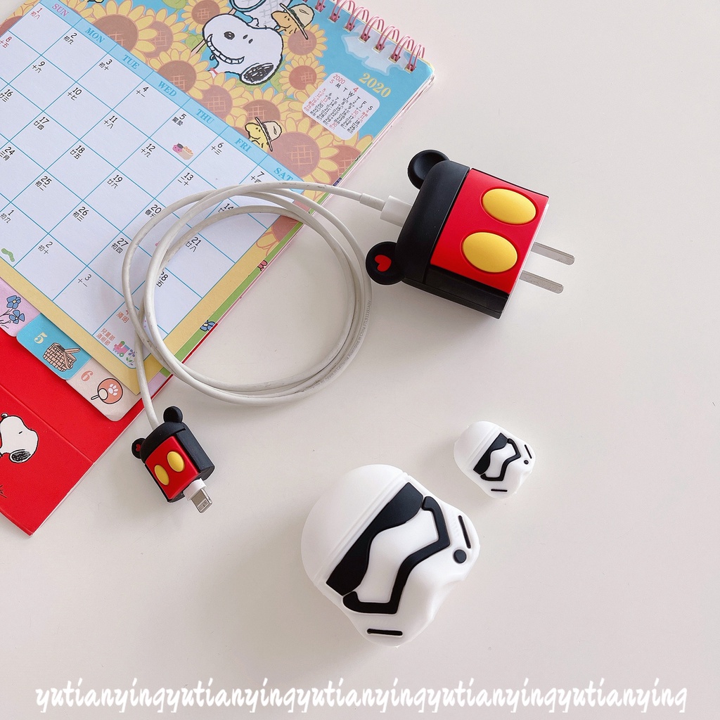 Cute Multi Style USB Charging Protector Creative Disney Mickey Minnie ...