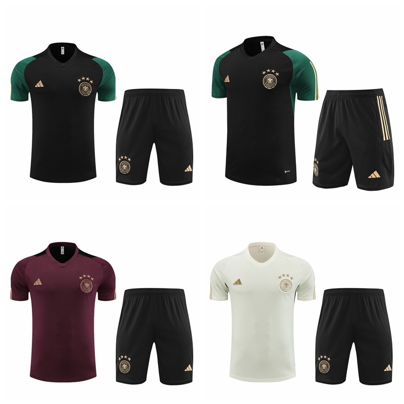 2023 Germany Training Jersey Set Football Sports Shirt & Shorts Kits ...