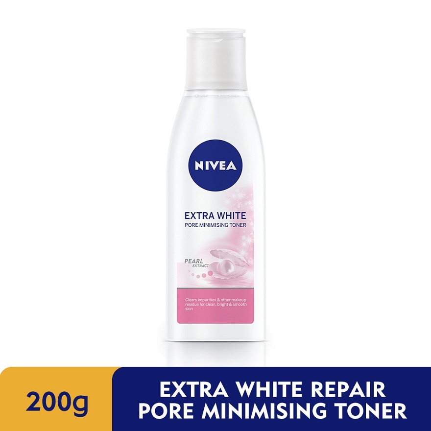 NIVEA Face Care Extra Bright Repair Pore Minimising Toner 200ml ...
