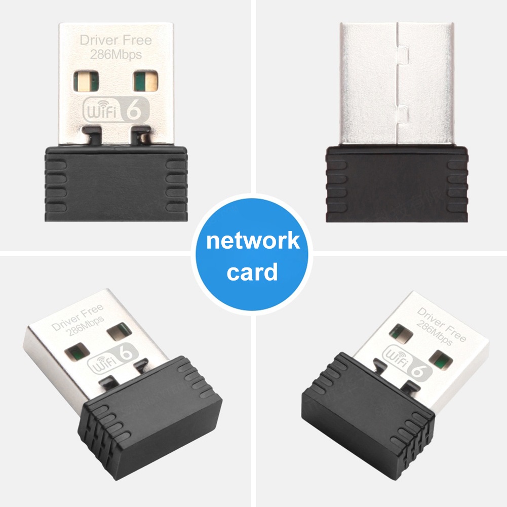 keepdreaming WIFI6 USB WIFI Network Card 286.8Mbps 2.4GHz Wireless ...
