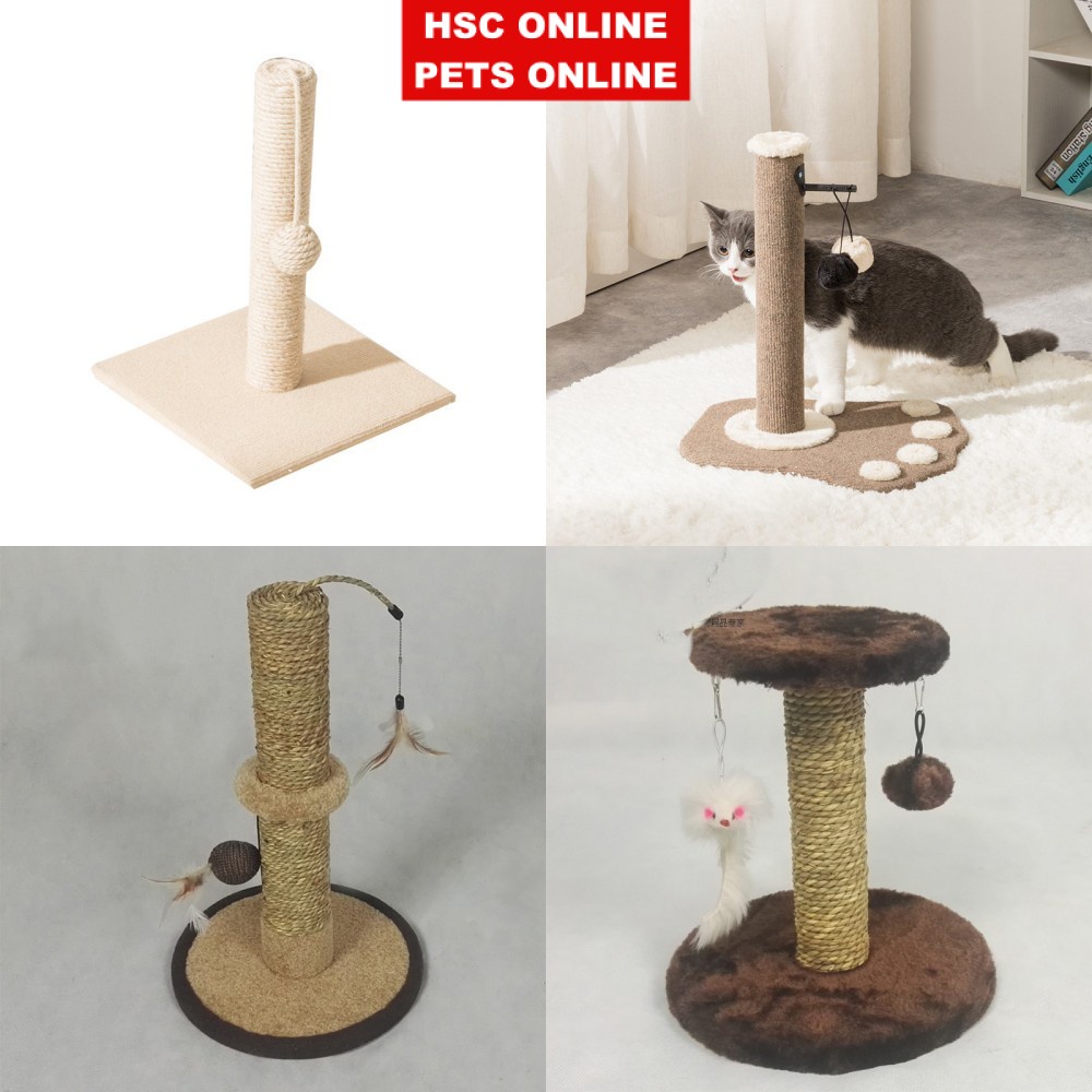 HSC READY STOCK!!!! Cat Scratch Play Bed Toy Kucing Scratcher Cat Tree ...