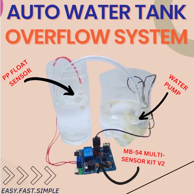 WATER TANK OVERFLOW SYSTEM WITH MB-54 MULTI-SENSOR KIT V2 | Shopee Malaysia
