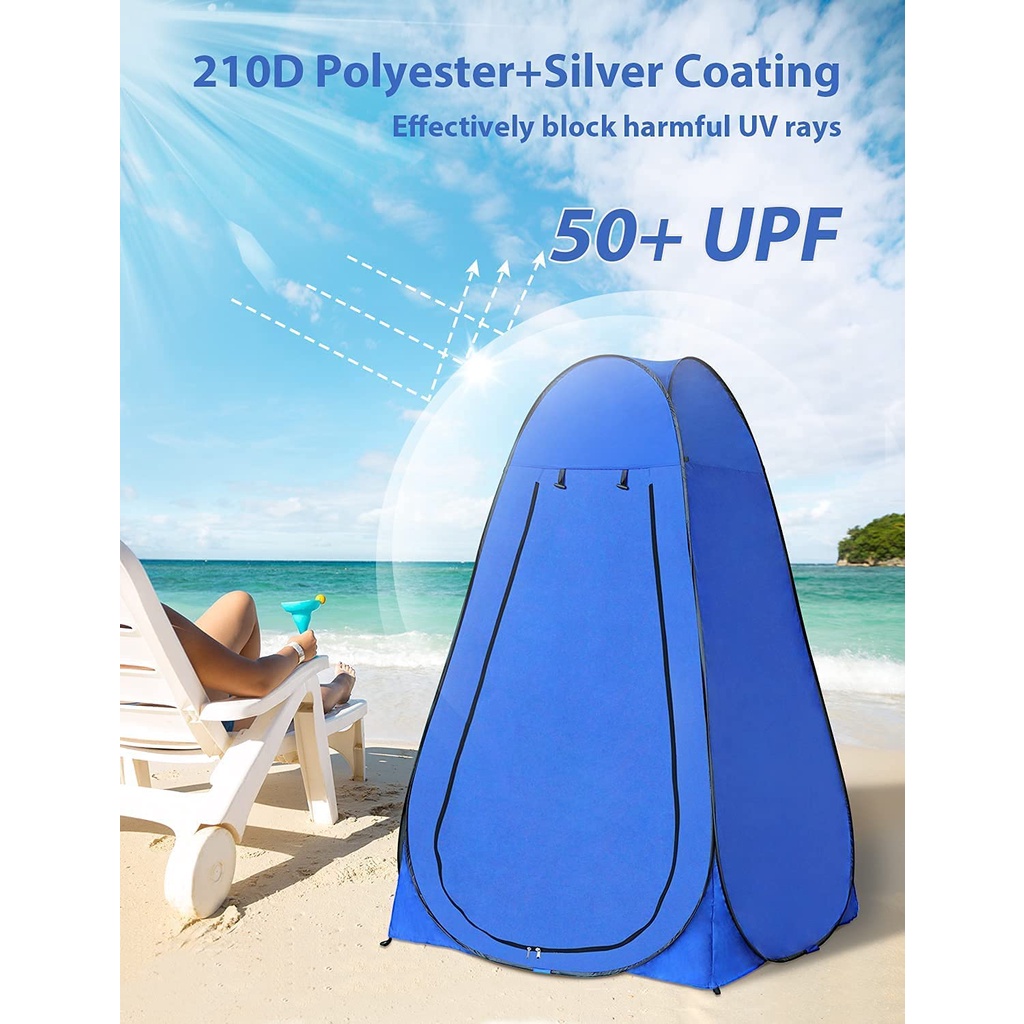 Privacy Tent Dressing Fitting Changing Room Tall Outdoor Bathroom ...