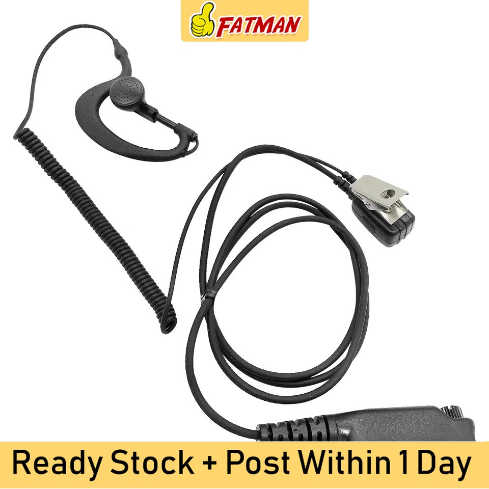 Sepura STP8000 STP9000 Walkie Talkie Professional Earpiece with Spring ...