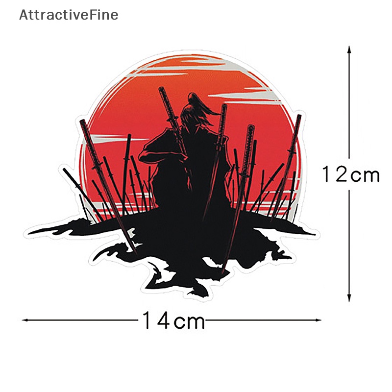 [AttractiveFine] JAPAN Samurai Warrior Sticker Katana Decal Vinyl Car ...