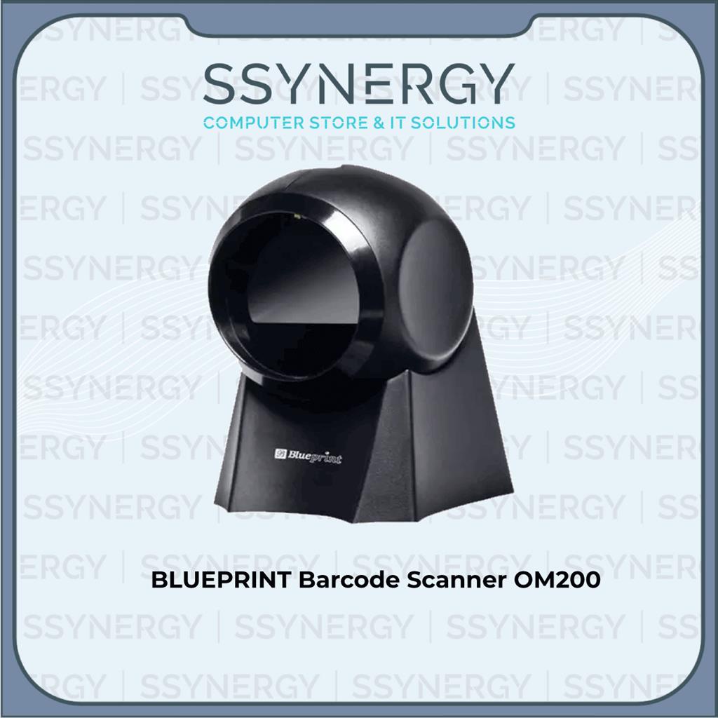 Omni Barcode Scanner OM200 BLUEPRINT Auto Scan, QR code & Barcode ...