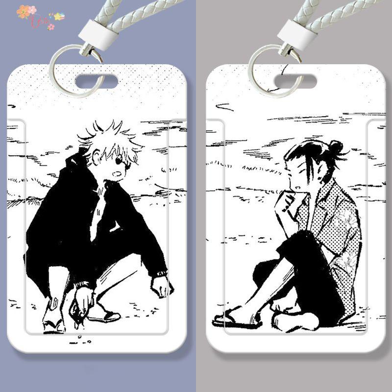 [Bota Shop]Jujutsu Kaisen Gojo Satoru Student Slide Card Holder Meal ...