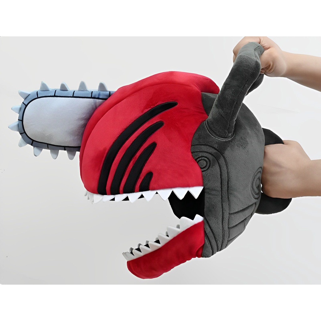 Cute Chainsaw Man Cosplay Mask Rubber Headgear Anime Denji Pochita ...