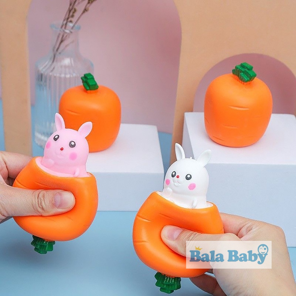 Squeeze Rabbit And Pop Up Squishy Doll Clear Toy TY04 | Shopee Malaysia