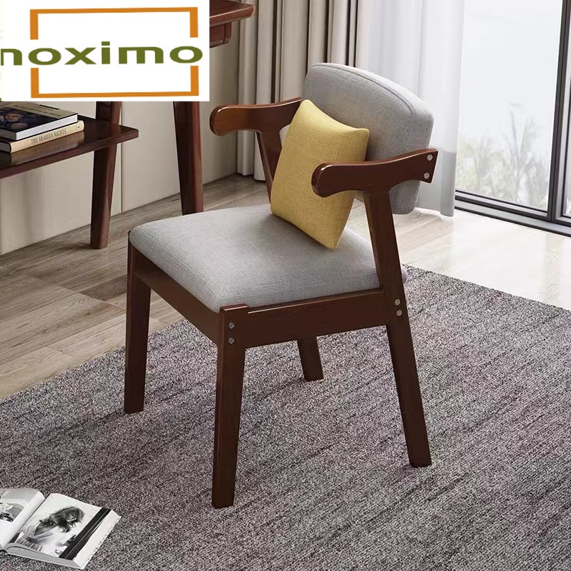 Solid Wood Chair Dining Chair kerusi kayu Kerusi Kitchen Living room ...